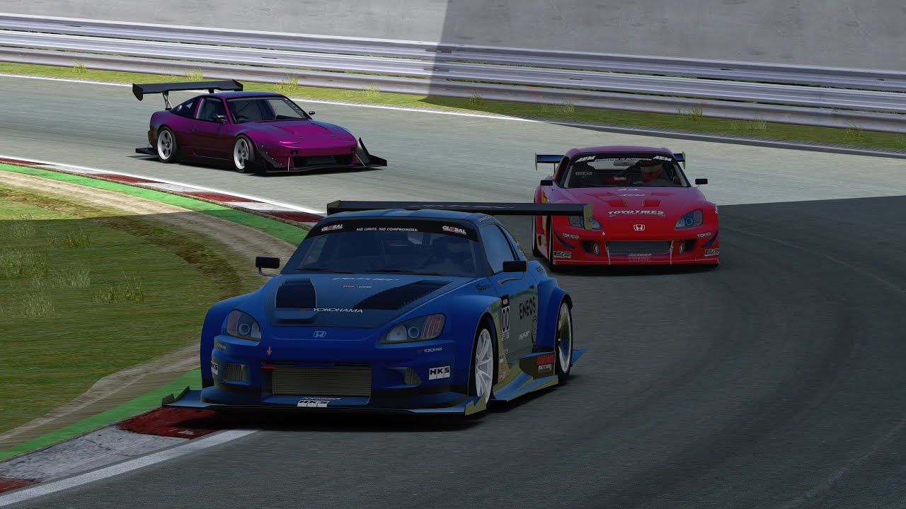 Honda S2000 Race Car Vs Honda S2000 Time Attack Vs Nissan 180SX Time ...