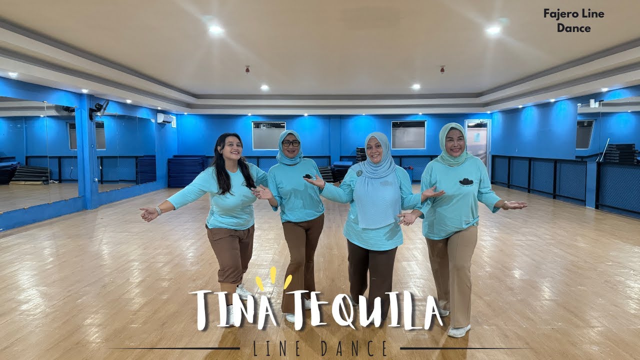Tina Tequila Line Dance || Choreo : Ivonne Verhagen (NL) - YouTube