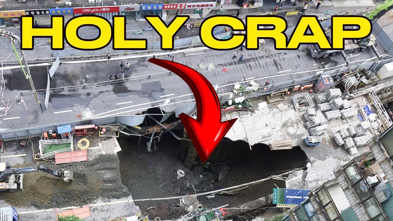TOFU DREG - Huge Subway Collapse Exposes China's Lousy Infrastructure ...
