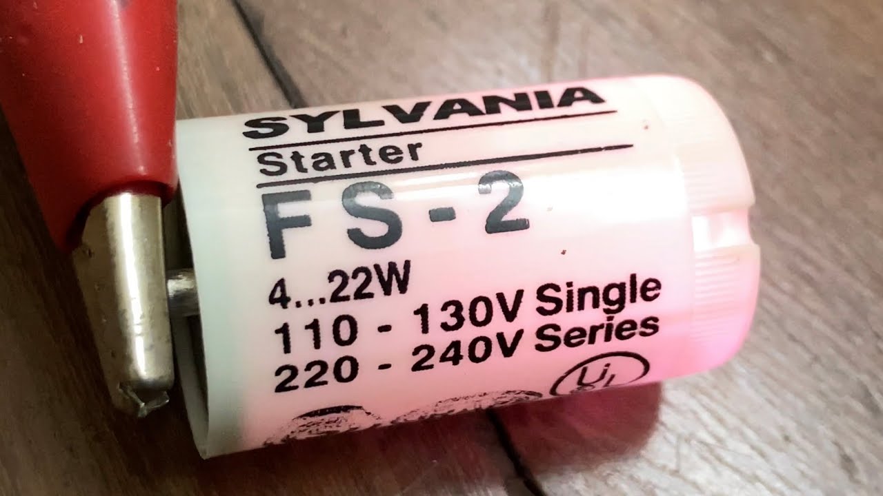Starter Sylvania FS-2 - arcos internos - YouTube