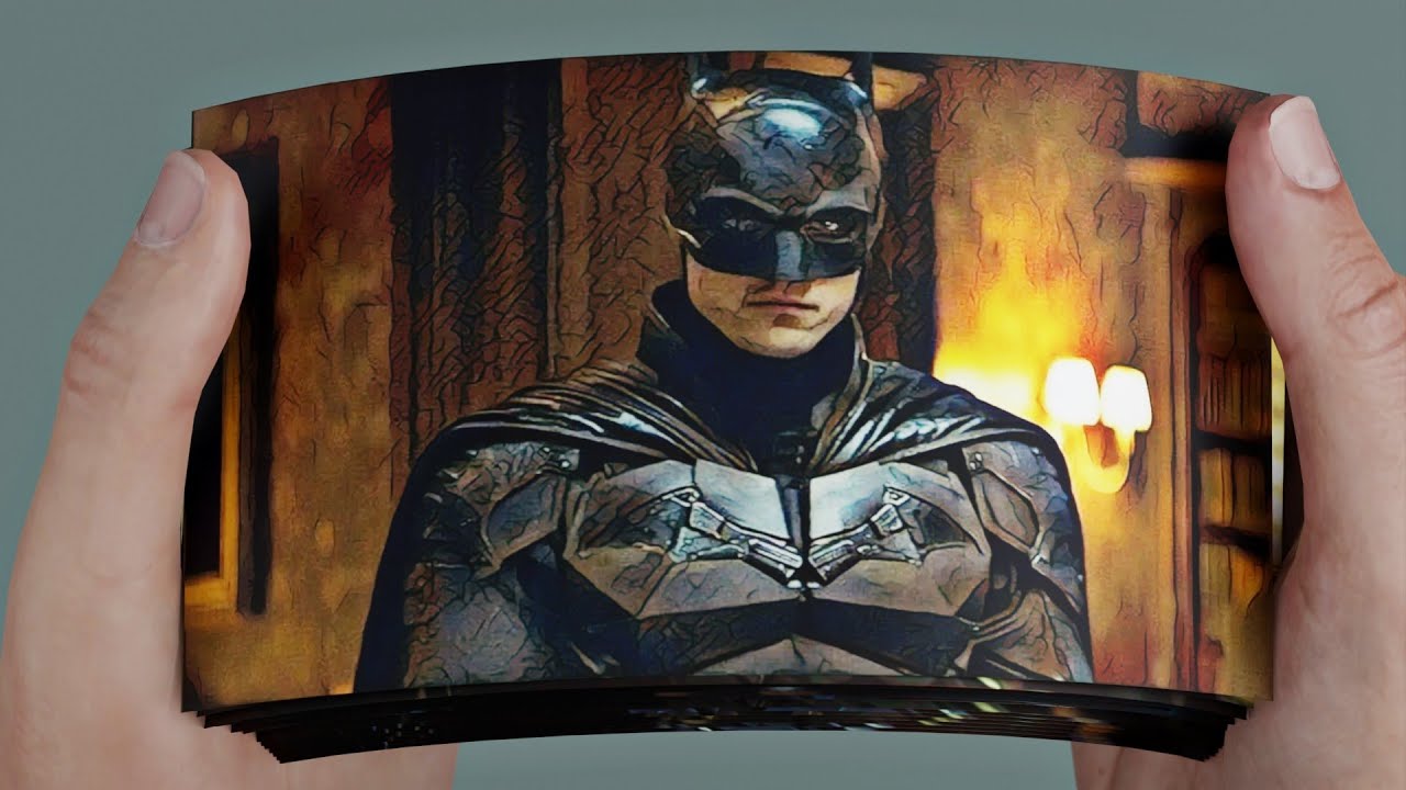 The Batman Flipbook | The Batman Entry Scene Flipbook - YouTube