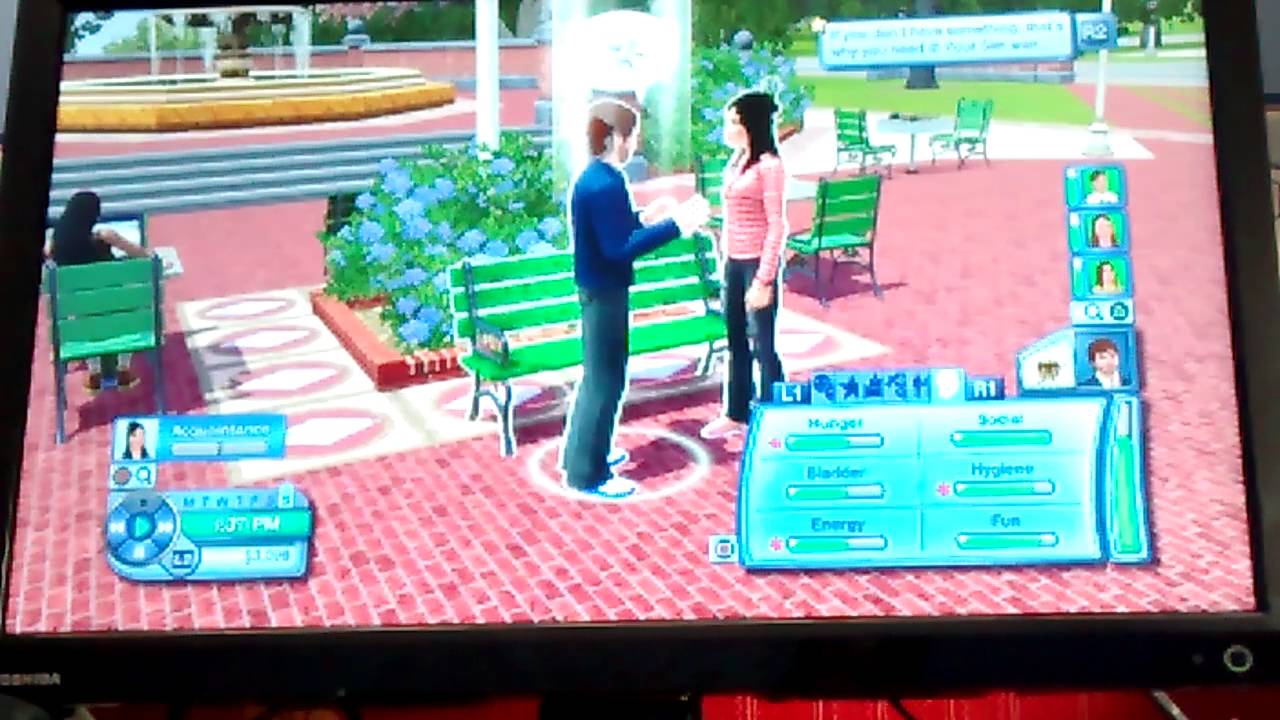 The sims 3 (ps3) ep2 season1: playing with my sims! - YouTube