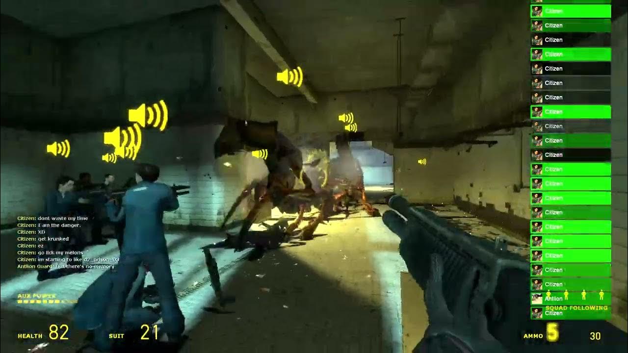 the gmod half life 2 campaign experience - YouTube