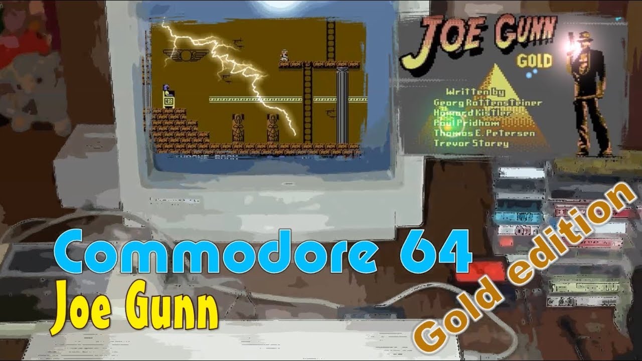 Commodore 64 -=Joe Gunn=- Gold edition - YouTube
