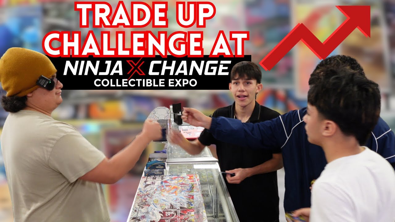 Crushing the Trade-Up Challenge at Ninja Xchange! Vendor POV - YouTube