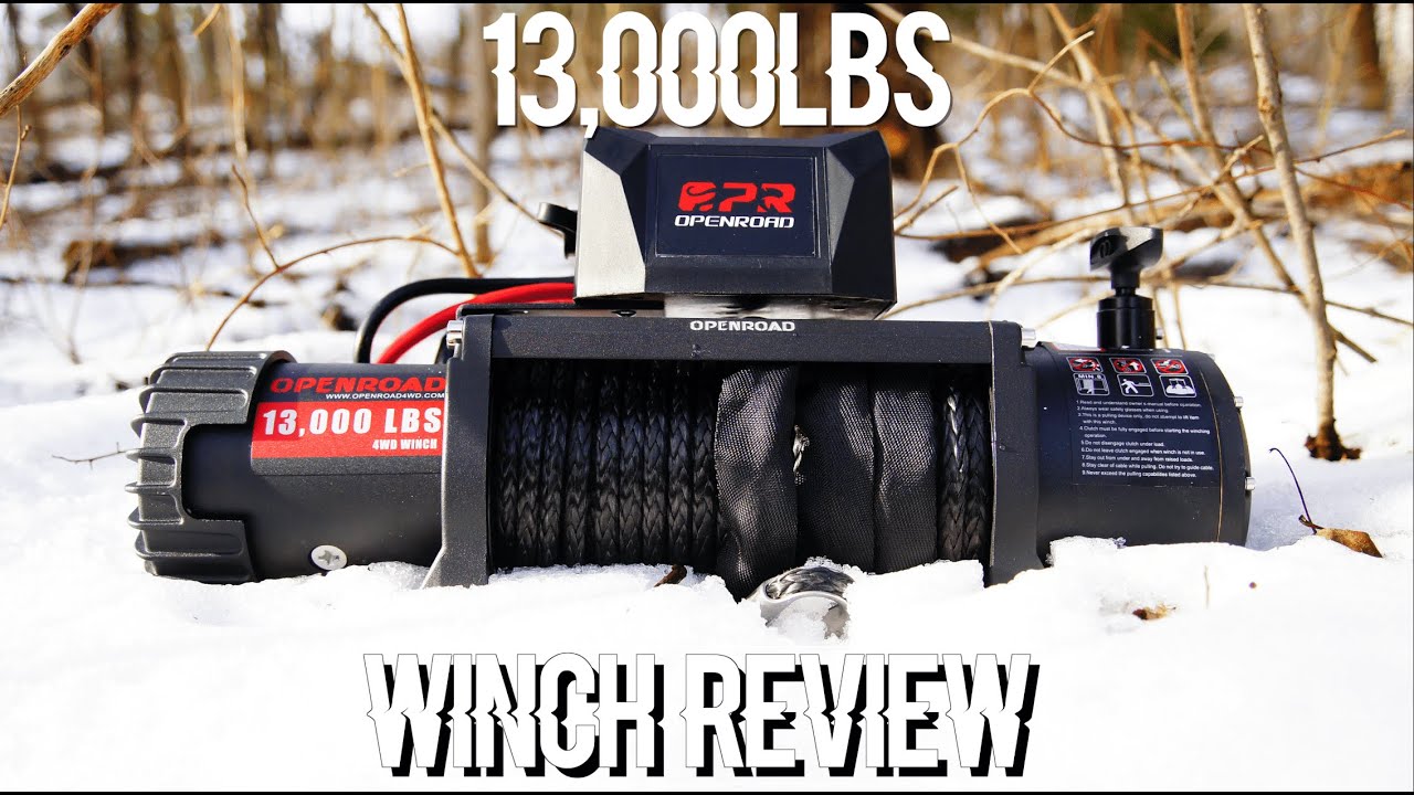 OPENROAD 13,000 LBS Winch Review - YouTube