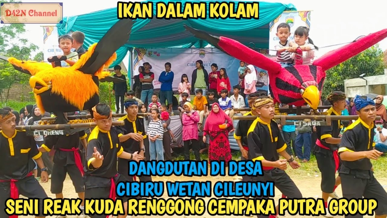 IKAN DALAM KOLAM - DANGDUTAN DI DESA CIBIRU WETAN !! SENI REAK KUDA ...
