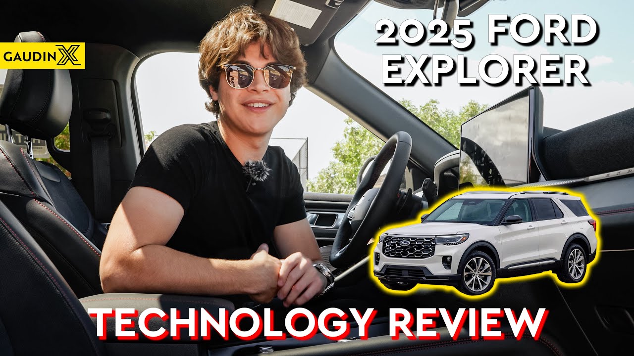 New Digital Experience in the 2025 Ford Explorer! - YouTube