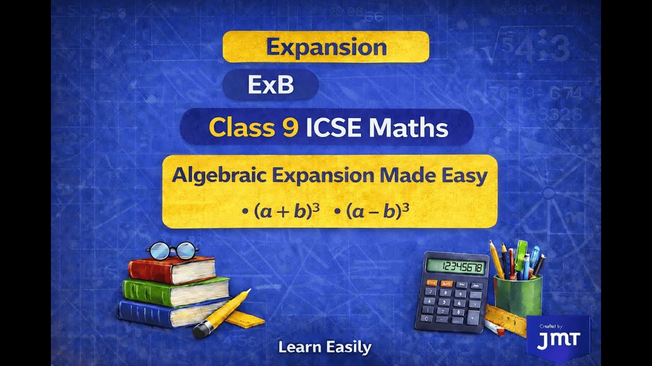 Expansion ExB | Class 9 ICSE Maths | Algebraic Expansion Made Easy ...