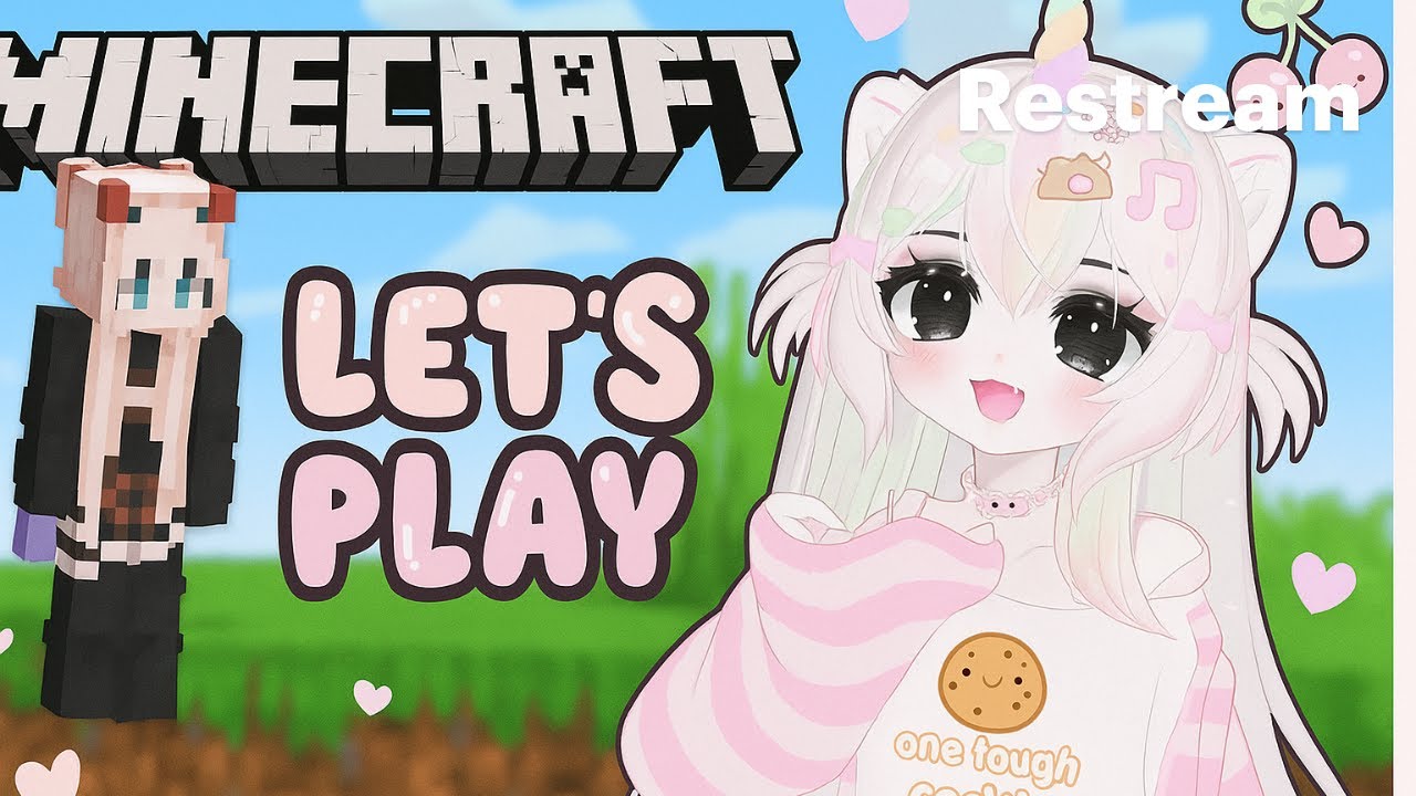 alonecraft +asmr rain quiet streammmm sleepy vtuber unicorn - YouTube