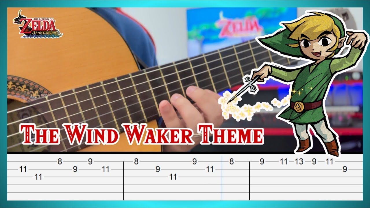The Wind Waker Title Theme With TABS | The Legend Of Zelda: The Wind ...