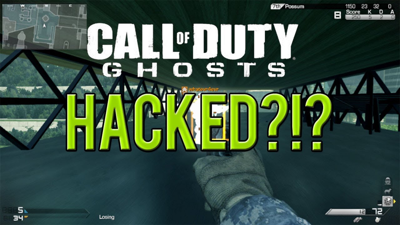 CALL OF DUTY: GHOSTS HACKED?!? - YouTube