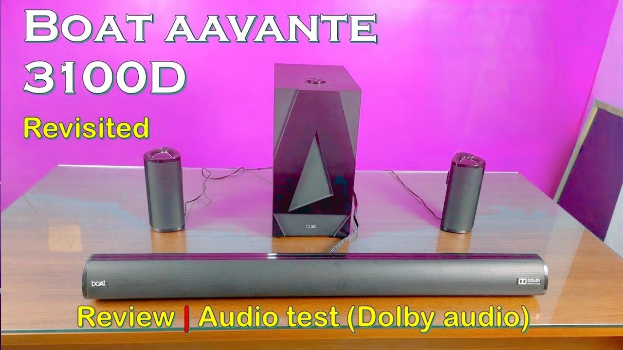 Boat Aavante 3100D 5.1 home theatre system | Review Revisited | Dolby ...