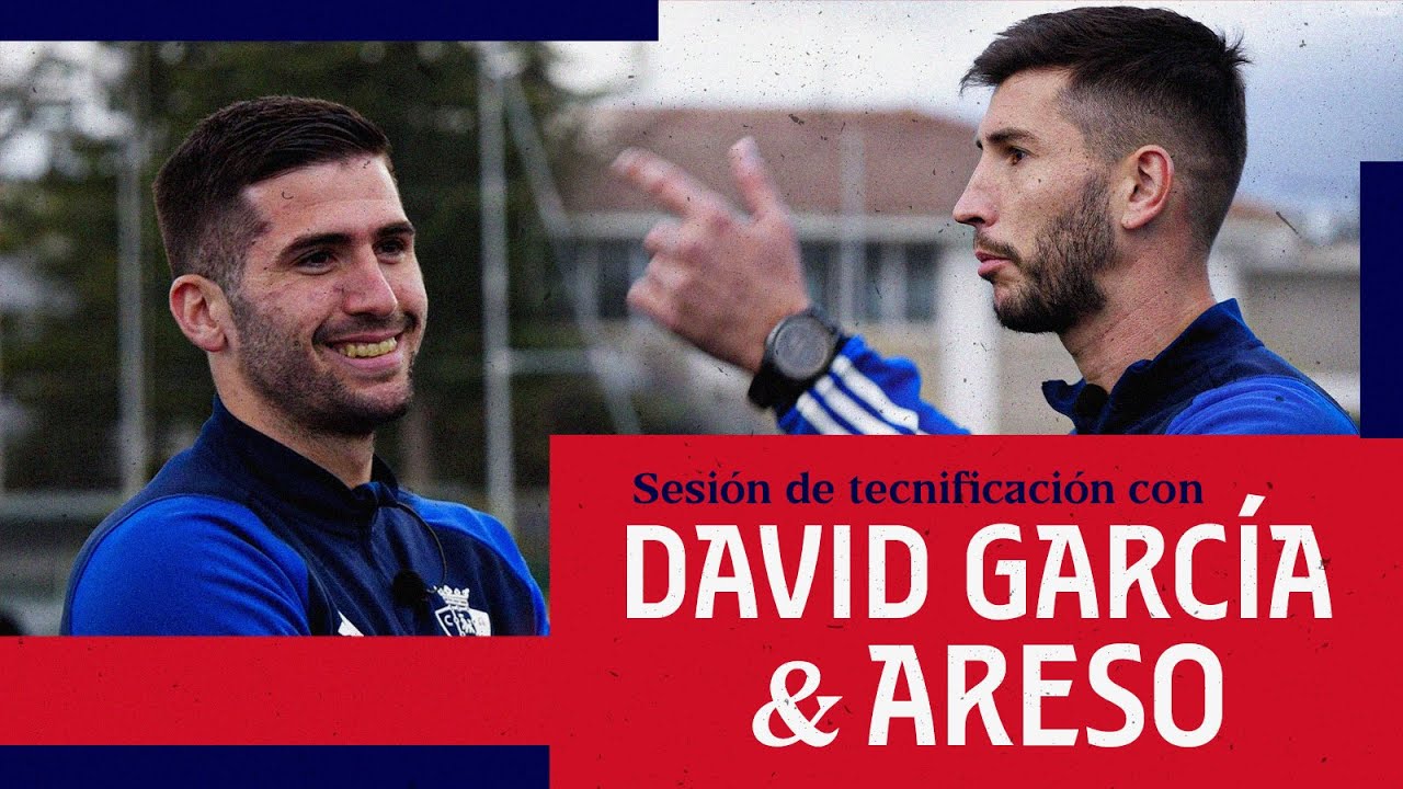 David García y Areso comparten un entrenamiento con los juveniles de ...