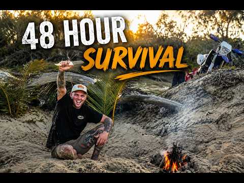 SOLO SURVIVAL (no food, no water, no shelter) Motorbike mission remote Australia