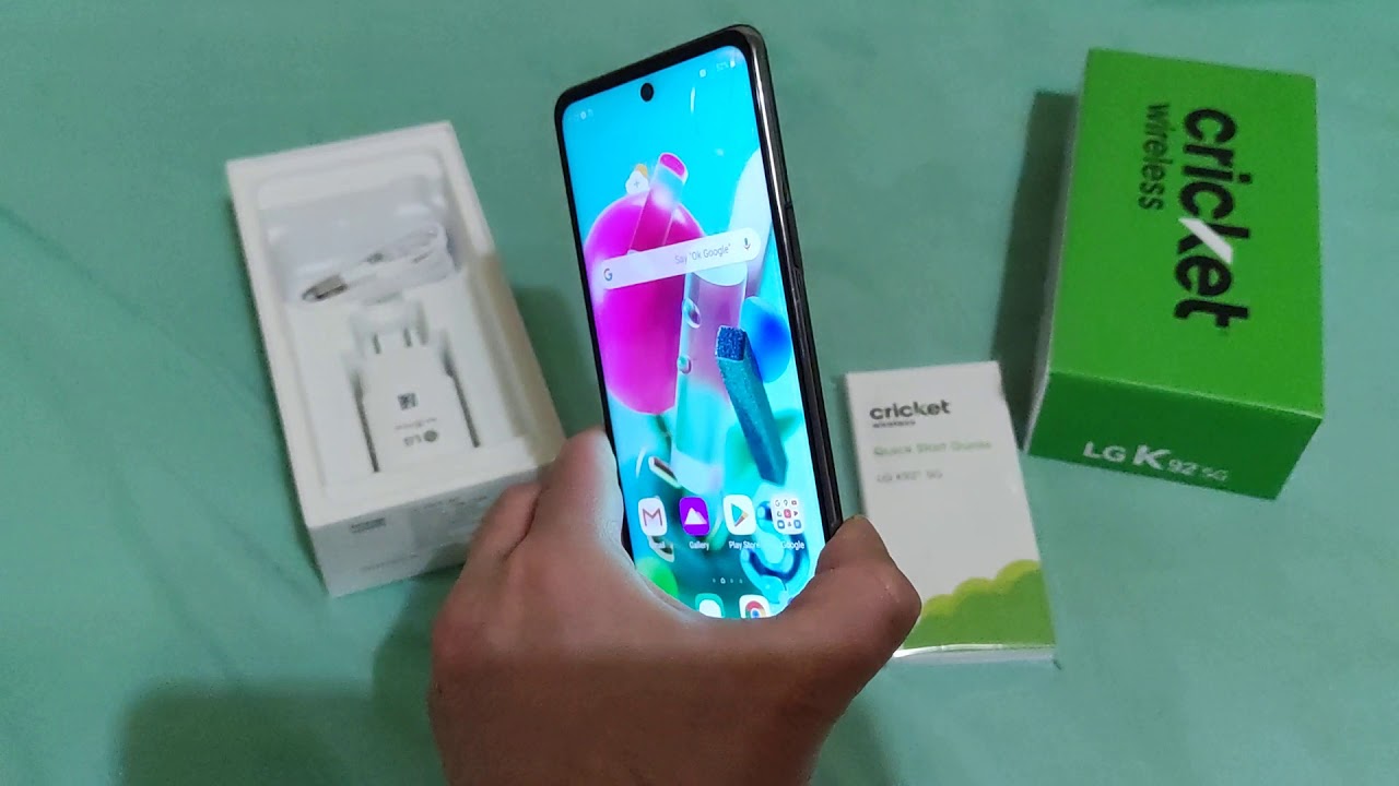 Cricket Wireless LG K92 5G Overview 1st Phone With The All-New ...