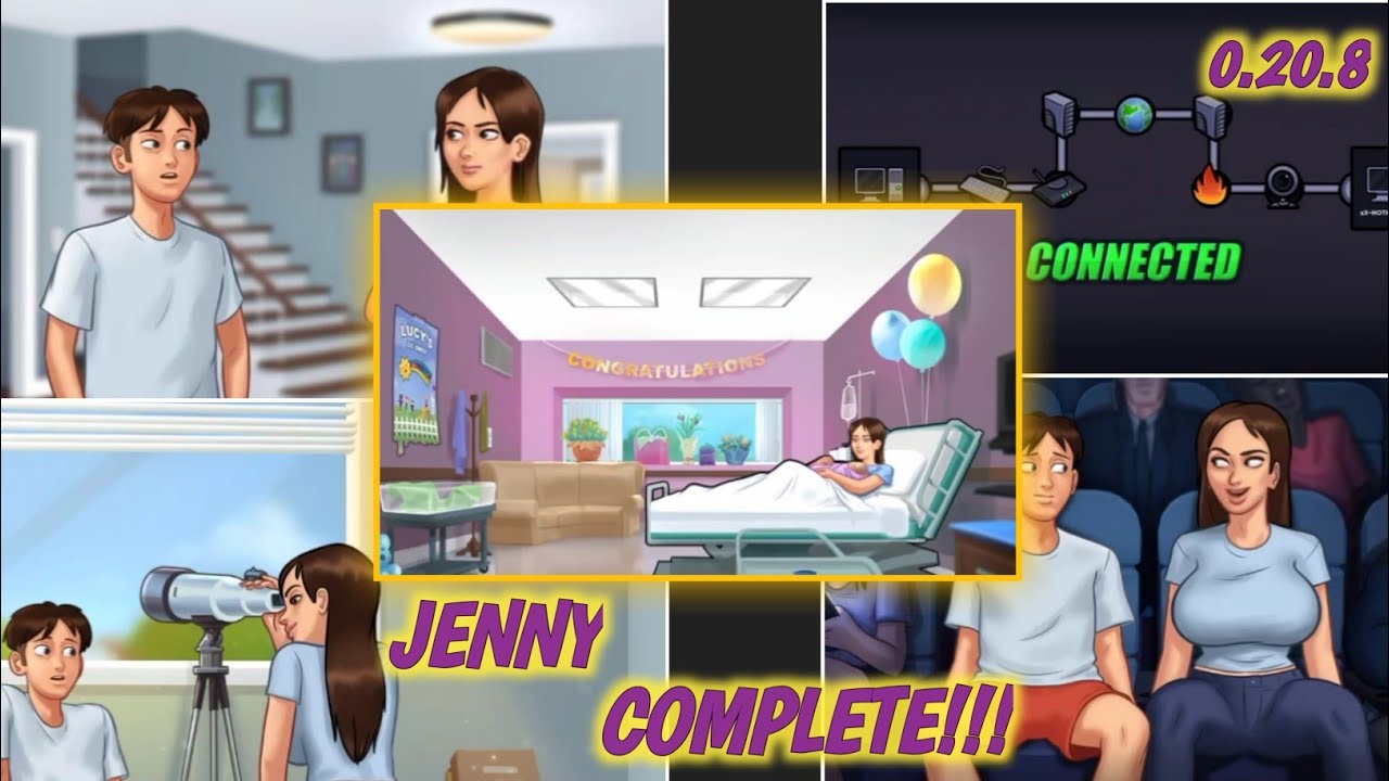 Jenny quest in summertime saga(complete) - YouTube