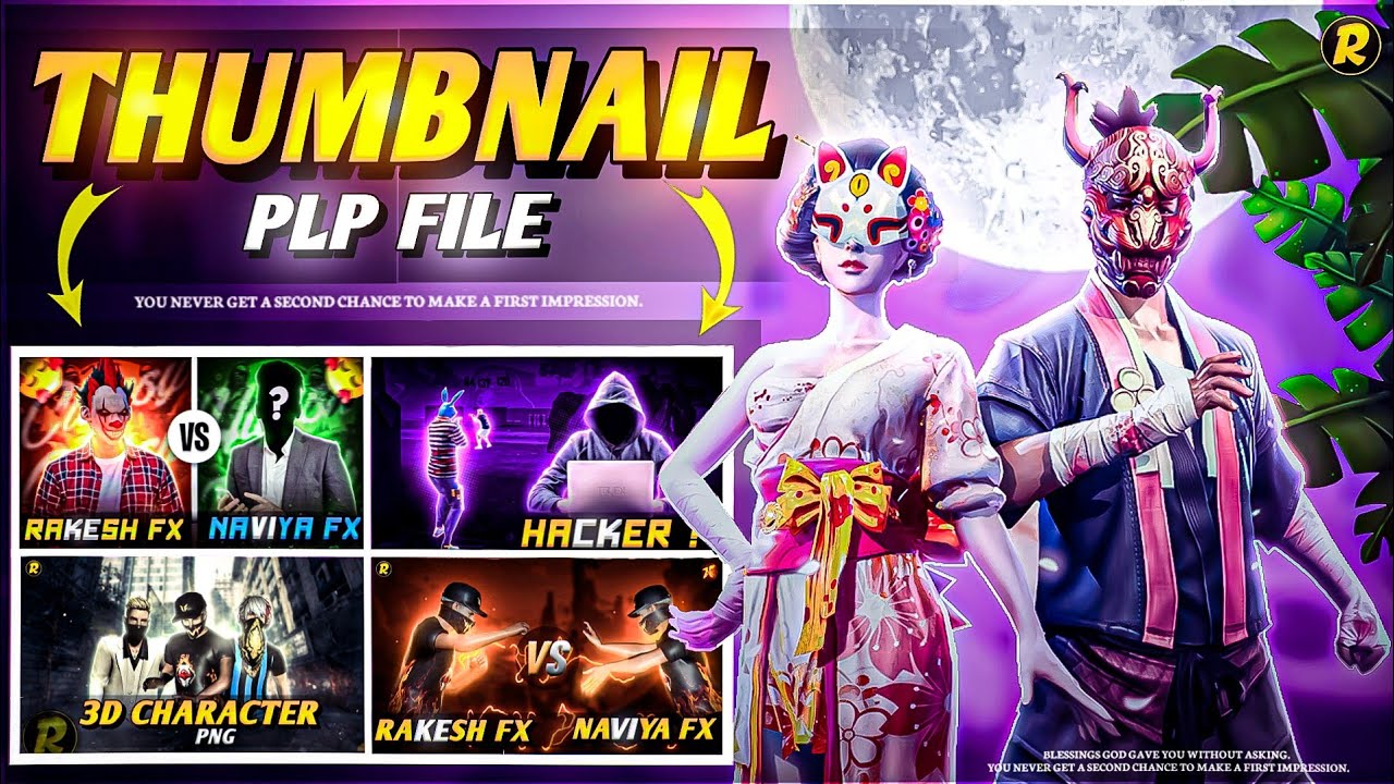 ♒ [PLP] FREE FIRE THUMBNAIL PACK || FREE FIRE THUMBNAIL PLP FILE ♒ || # ...