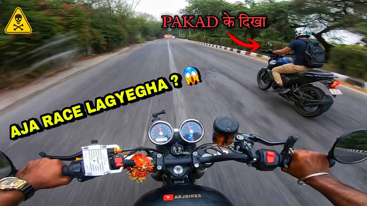 YAMAHA FZ VS INTERCEPTOR 650 | RACING KARNA HAI ?😰 - YouTube