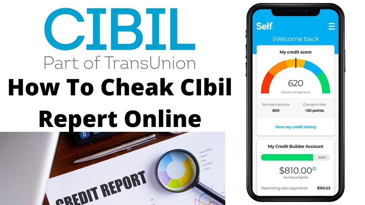 CIBIL Score Online Kese Check Kare | How To Check Your CIBIL Online ...
