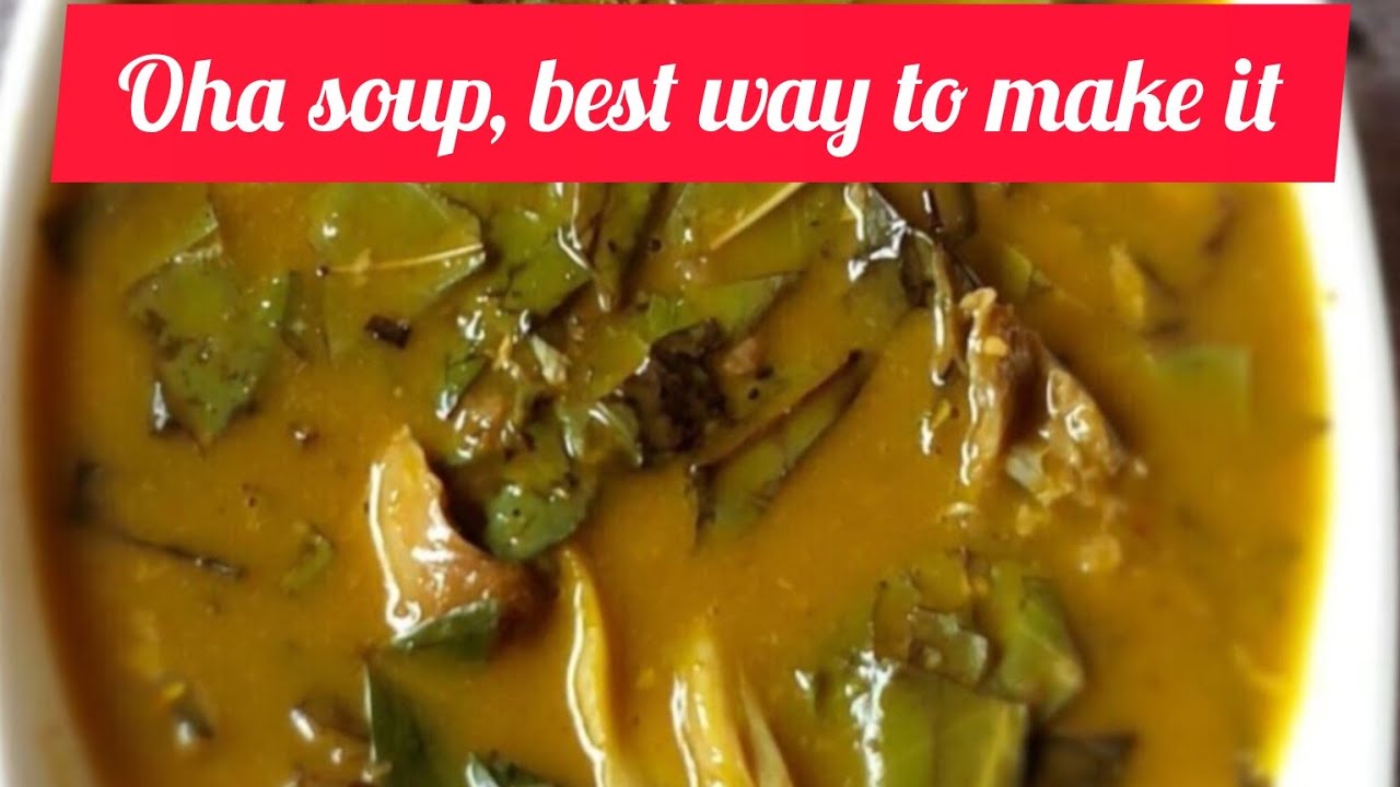 EDE SOUP( COCOYAM SOUP) Eastern Nigeria kind of soup - YouTube