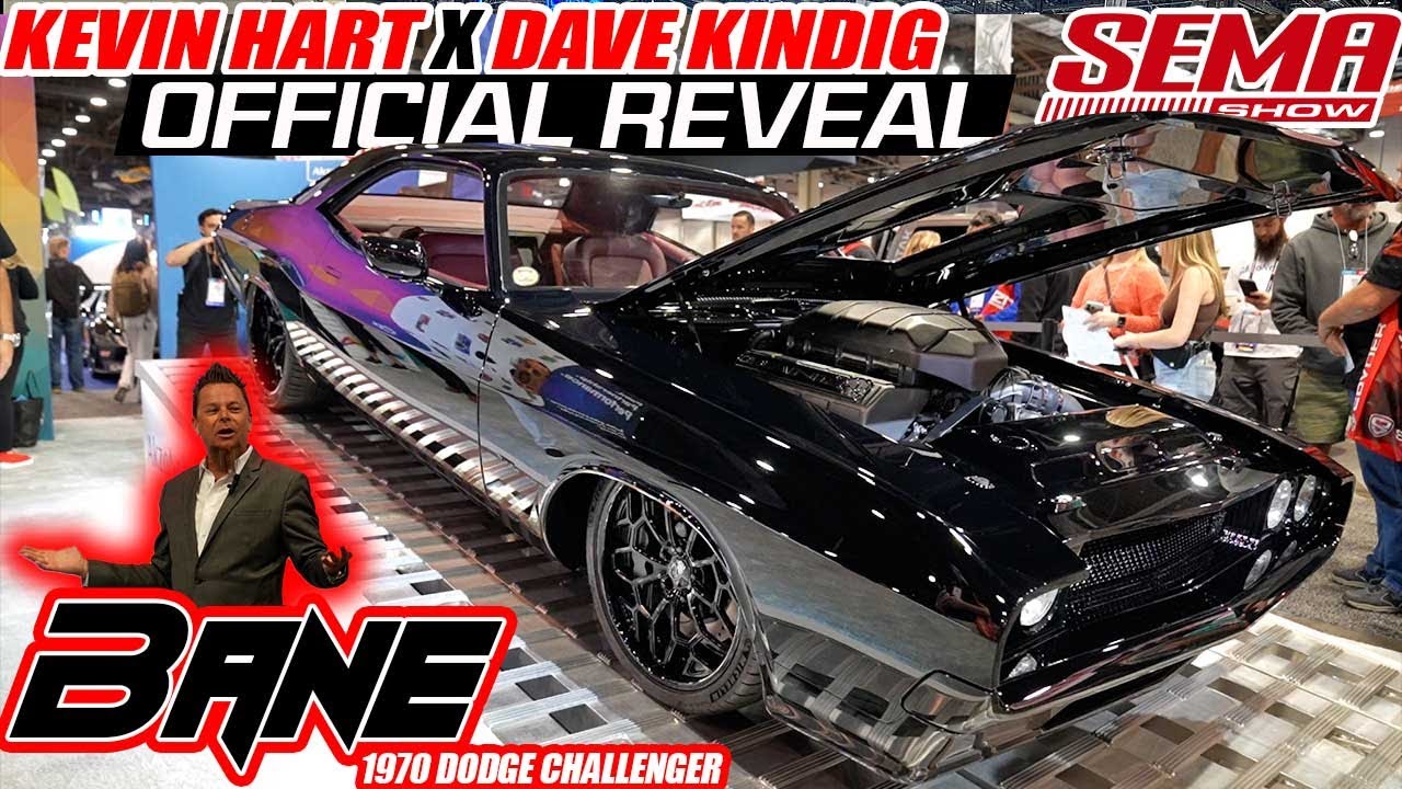 DAVE KINDIG Debuts KEVIN HARTS NEW 1000 Horsepower Dodge Challenger ...