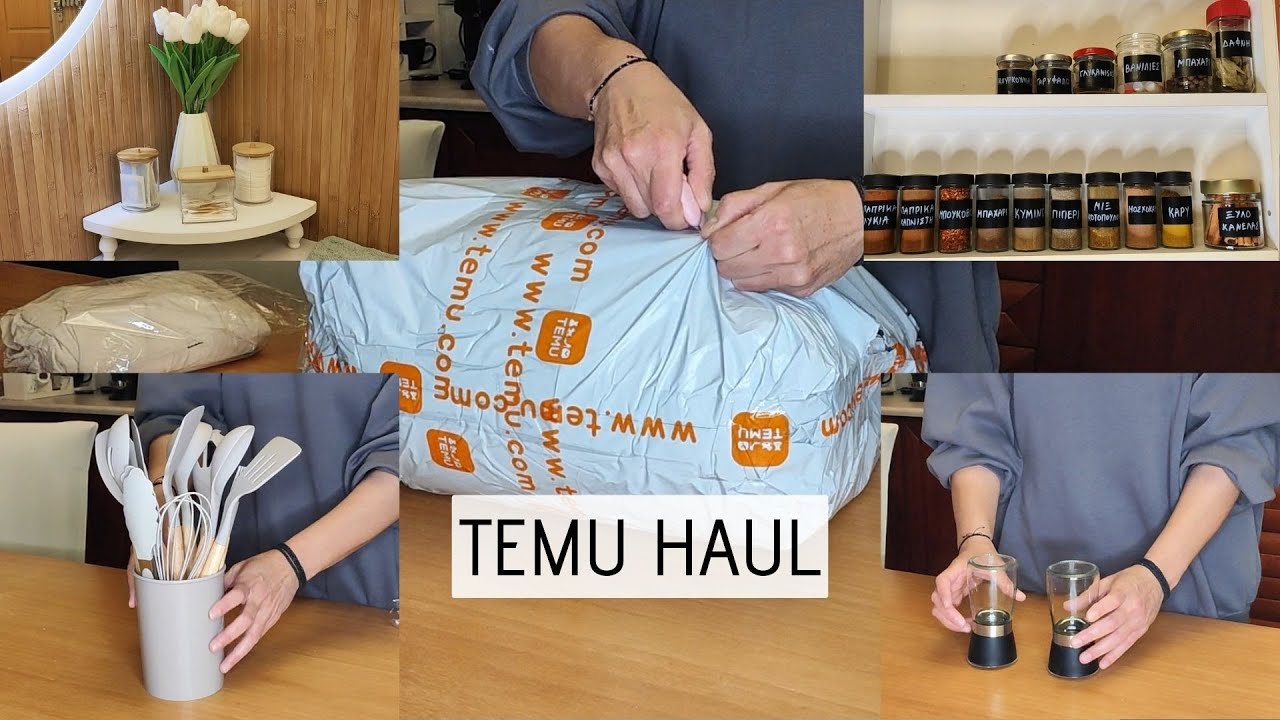 TEMU HAUL / Lamprouka - YouTube