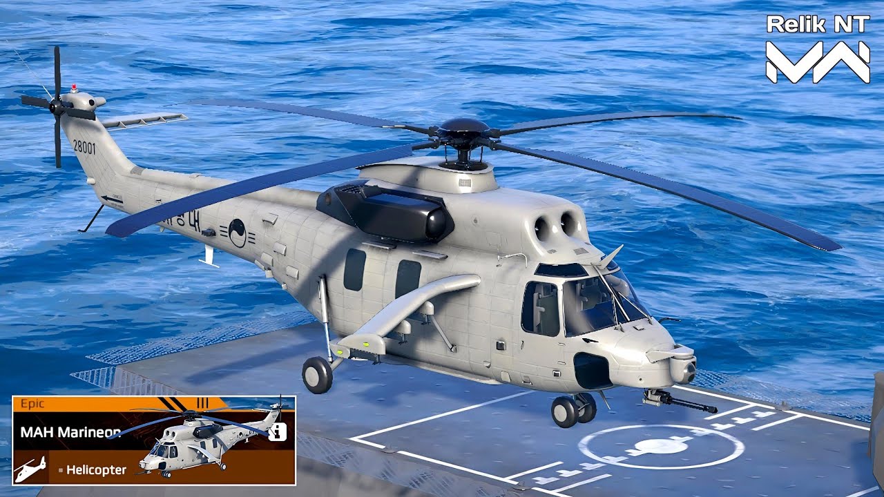 MAH Marineon - Vip Battlepass Helicopter | Nice Heli🔥 Modern Warships ...