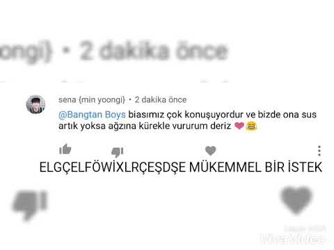 BTS Tepki #40 Biasımıza Sus Artık Yoksa Ağzına Kürekle Vururum Diyoruz
