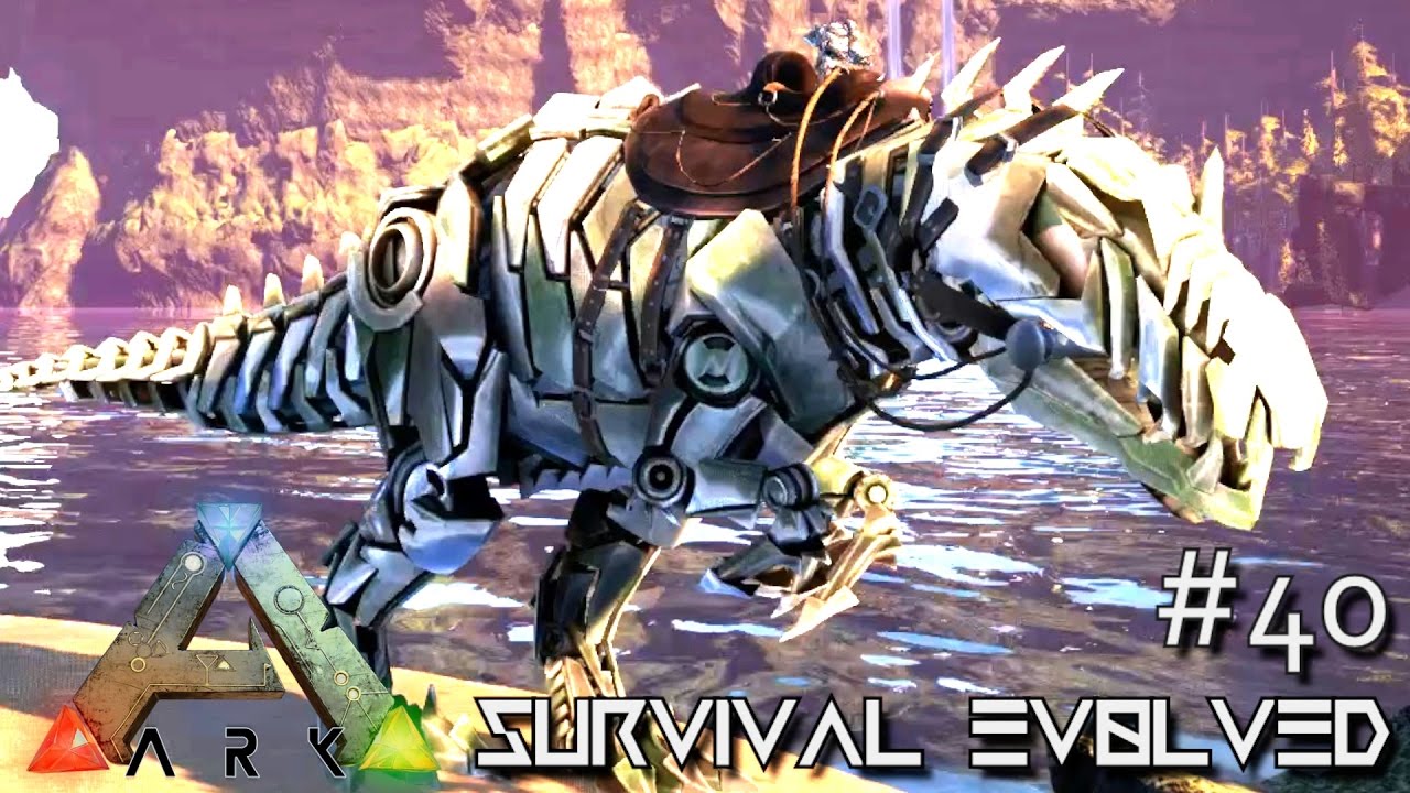 ARK: SURVIVAL EVOLVED - BIONIC DRAGON REVENGE & OMEGAS !!! E40 (MODDED ...