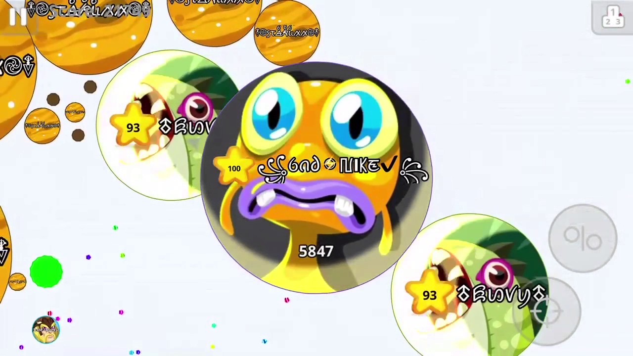 Agar.io Animation Skins Huge Update Mobile Agario Gameplay - YouTube