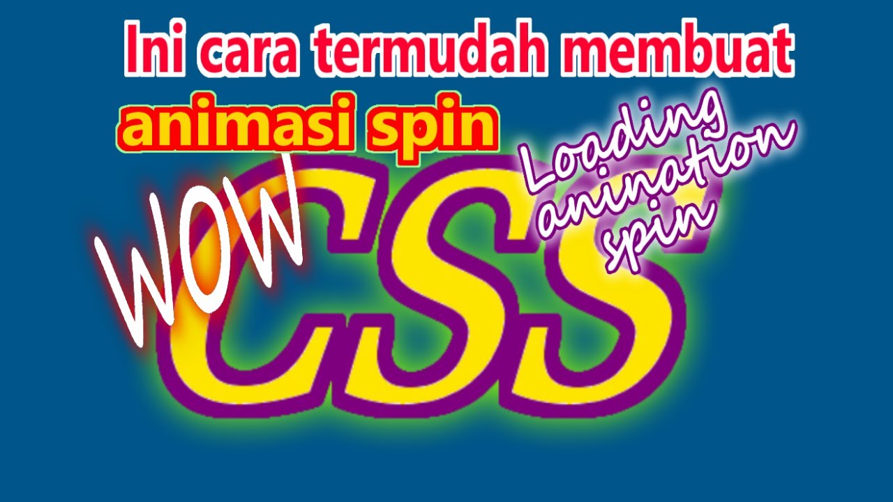 Html Css Page Loading Animation Cara Membuat Css Animasi Loading 3217