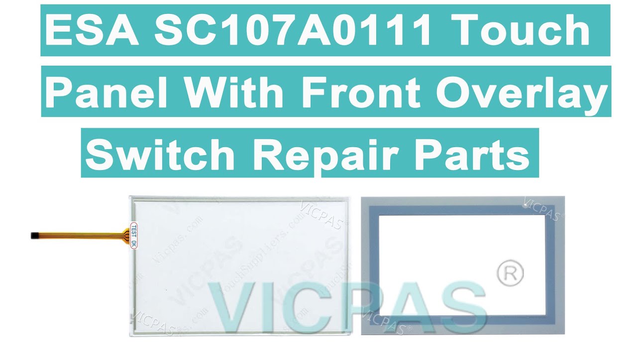 ESA SC107A0111 Touch Screen Panel Glass Digitizer Repair Parts - YouTube