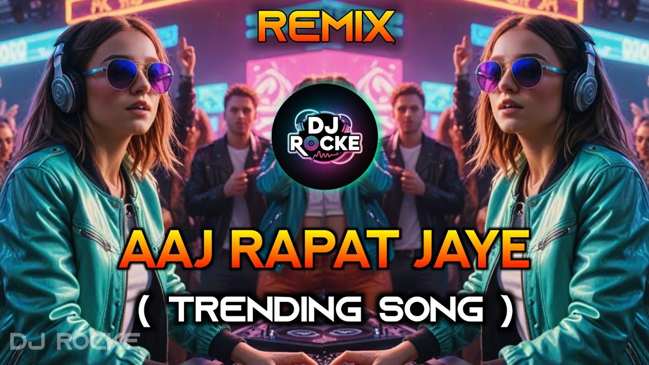 Aaj Rapat Jaaye To DJ Remix 2025 | Rain Dance DJ Song | DJ Rocke - YouTube