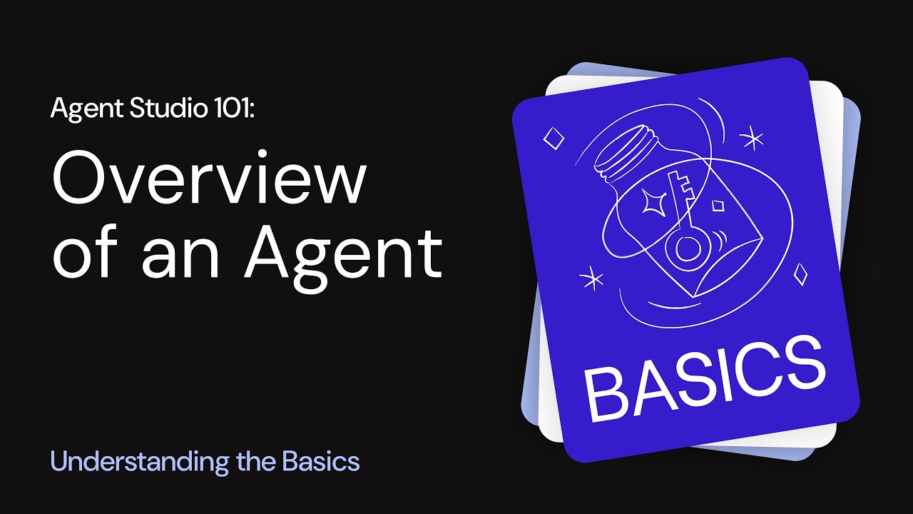 Agent Studio 101: Overview of an Agent | Understanding the Basics - YouTube