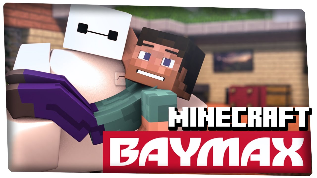 "Baymax in Minecraft" - Animation (60fps) - YouTube
