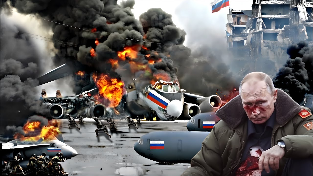 TODAY'S GREAT TRAGEDY! President PUTIN'S Private Jet Explodes as ...
