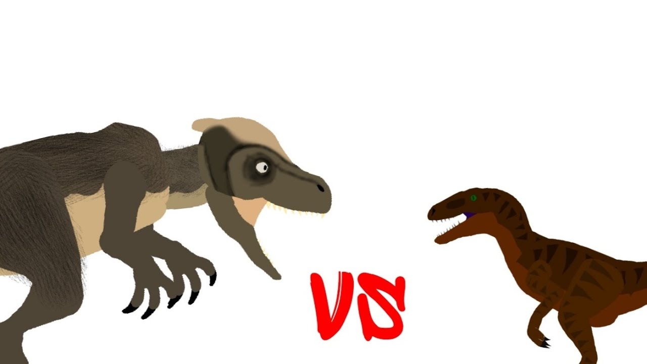 Pervatasaurus vs velociraptor - YouTube