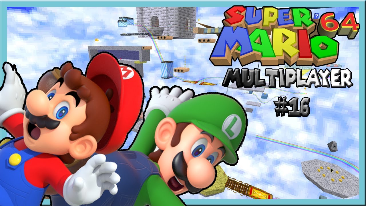 Super Mario 64 Splitscreen Multiplayer #16 | John...Well done! - YouTube