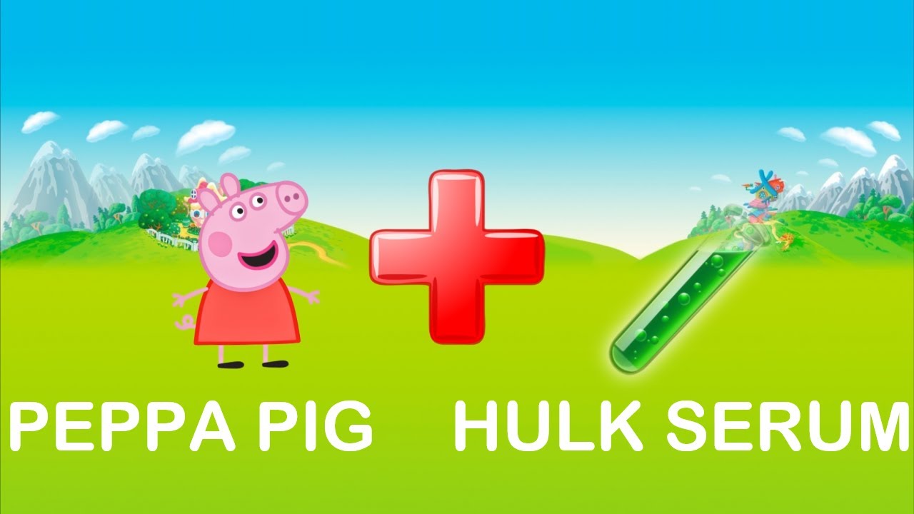PEPPA PIG - HULK. TRANSFORMATION - YouTube