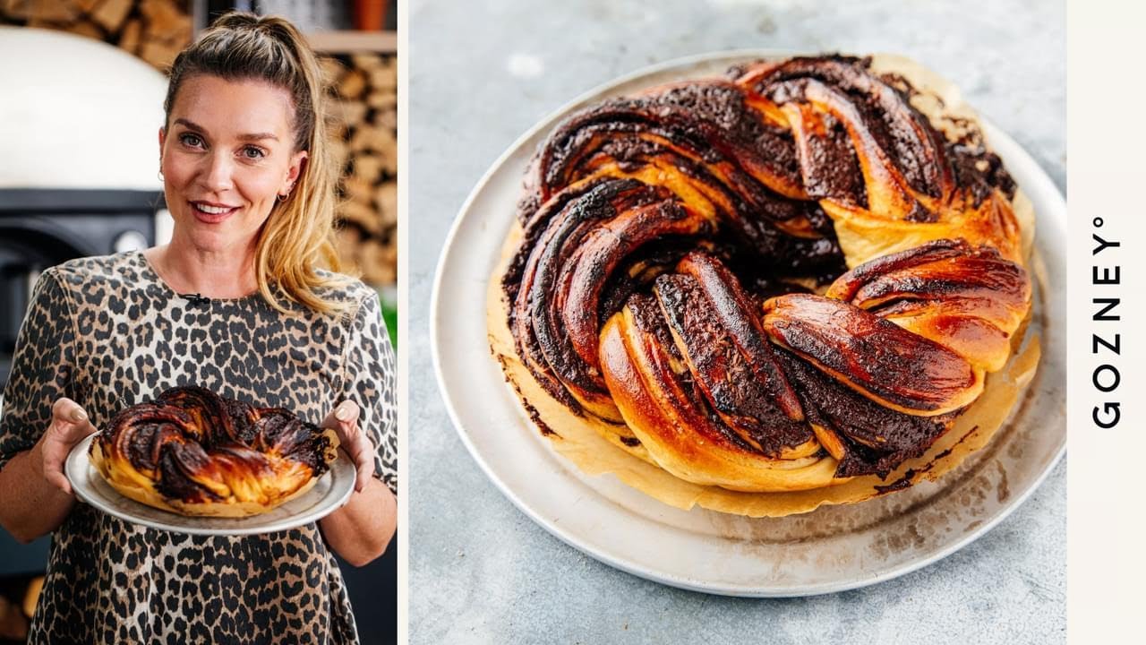 Chocolate & Cumin Babka | Candice Brown | Gozney Dome - YouTube