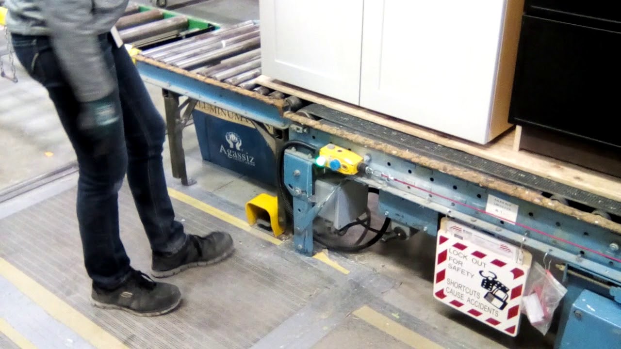 Assembly Conveyor Foot Pedal - YouTube