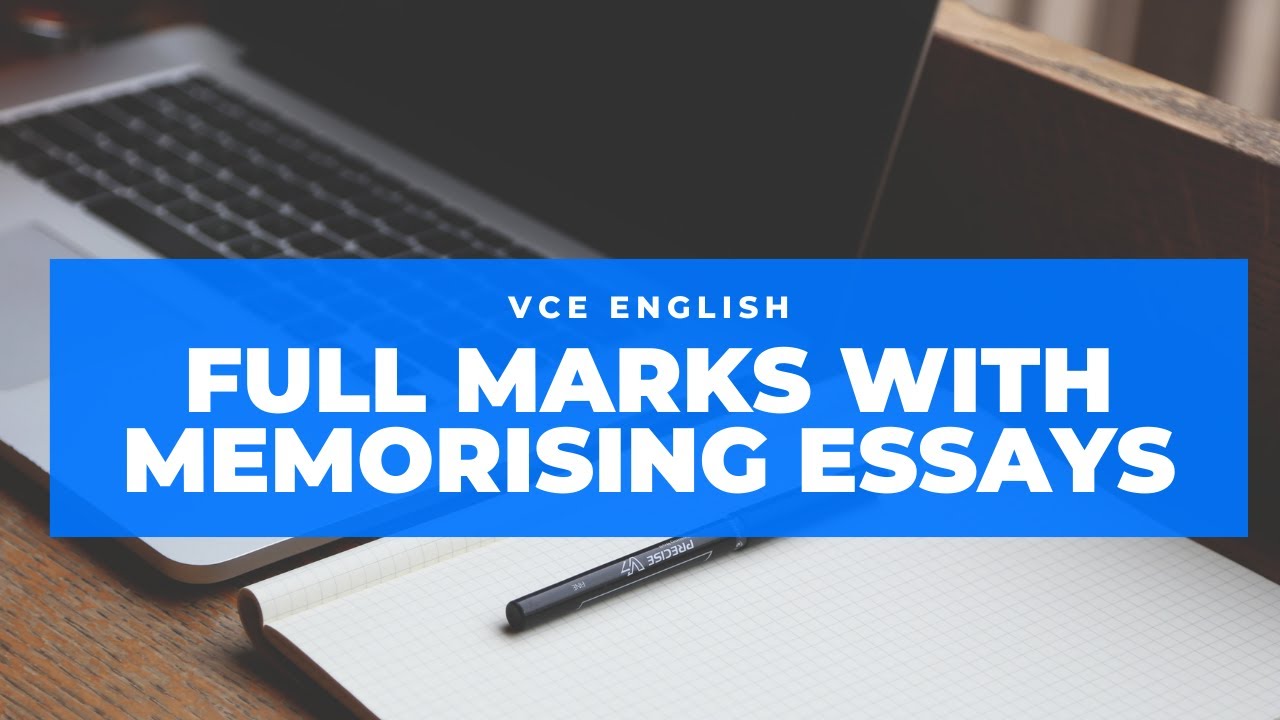 How I achieved a PERFECT score in English by memorizing my essays - YouTube