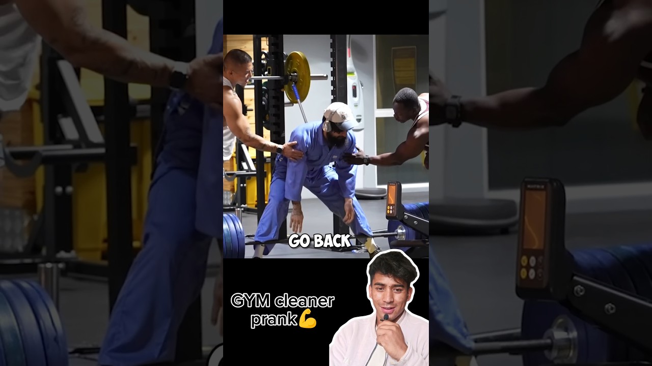 No No No 🙁gym cleaner 💪prank#youtubeshorts #shorts #prank - YouTube