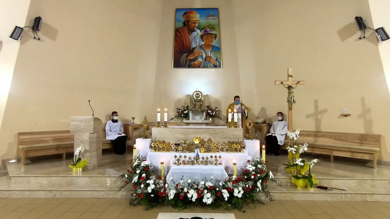 Svätá omša - sobota, KRISTA KRÁĽA, slávnosť - vigília - YouTube