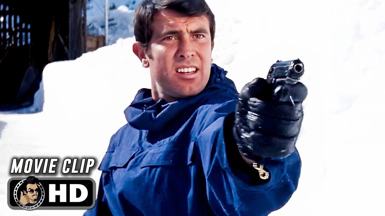 Bobsled Action Scene | ON HER MAJESTY'S SECRET SERVICE (1969) Movie ...