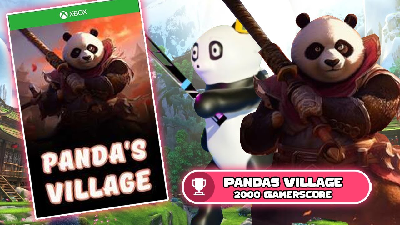 2000 Gamerscore to Protect Panda's Village! - YouTube