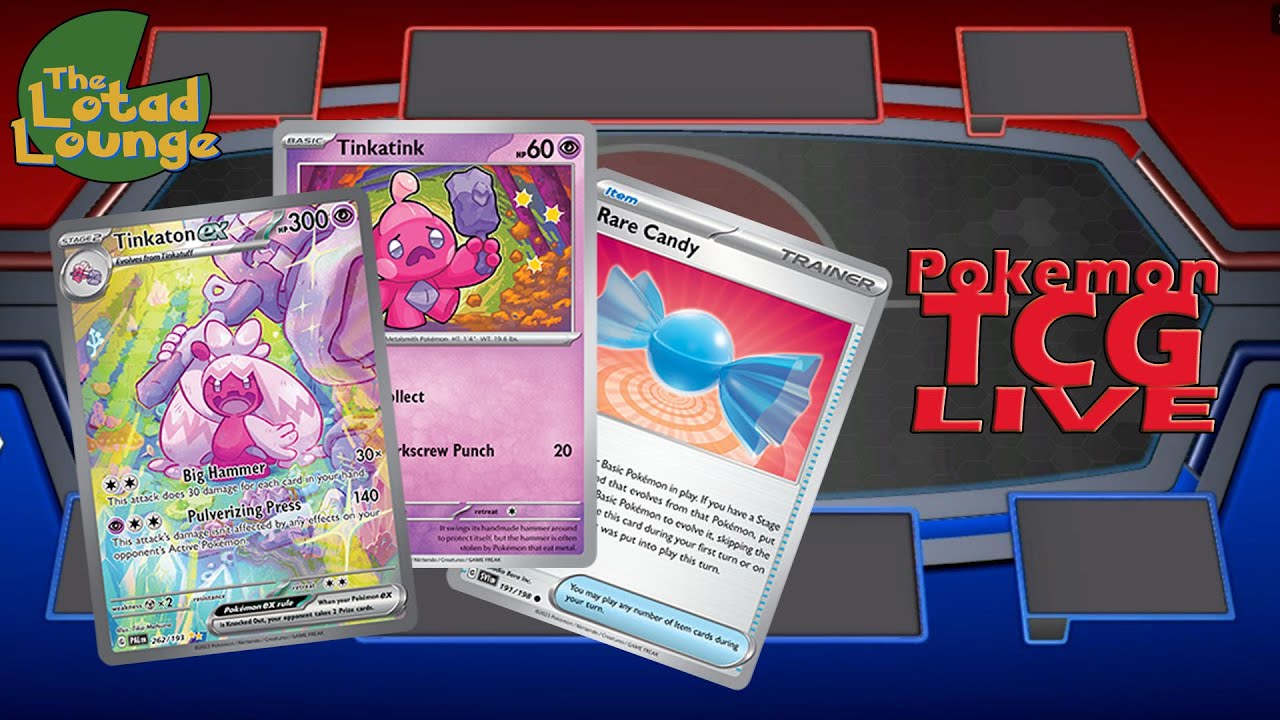 PTCGL: With Big Bonk Comes BIG Damage | Tinkaton ex Deck Build - YouTube