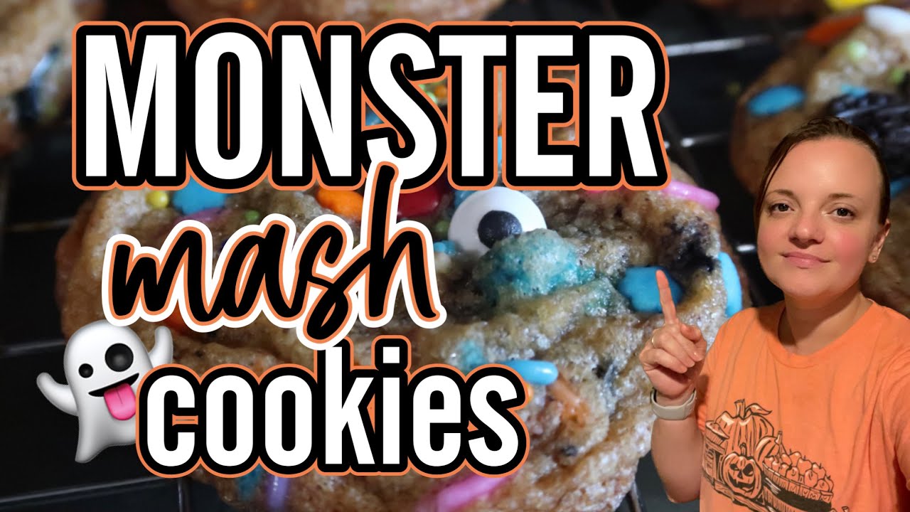 Monster Mash Cookies || HALLOWEEN Recipe - YouTube