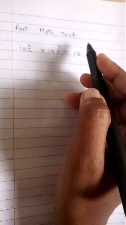 Fast Math Trick #shorts #trending #youtubeshorts - YouTube